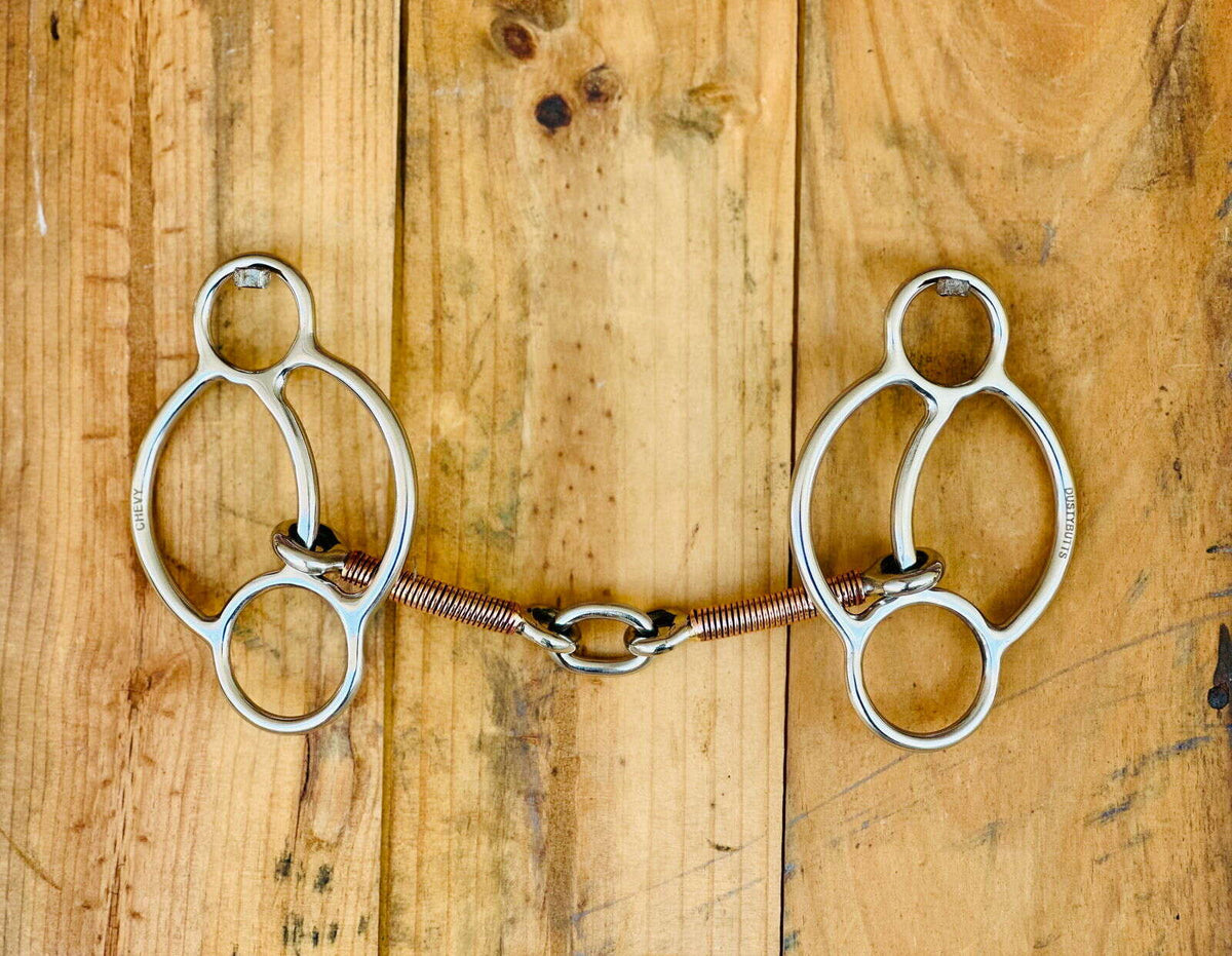 Dustybutts ‘Chevy’ Sliding Gag // Snaffle Bit - Dustybutts Australia