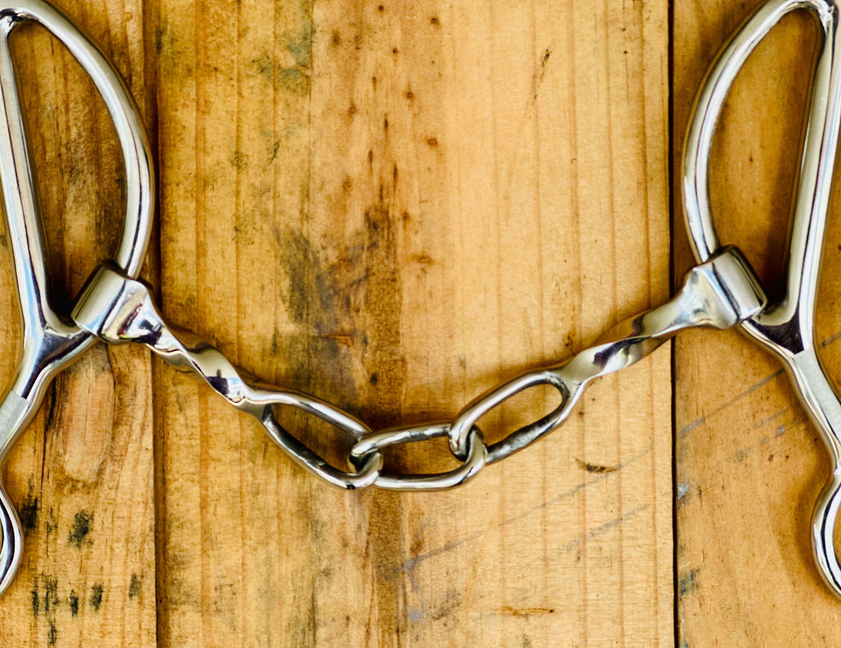 Dustybutts ‘Sioux’ Reverse Sliding Gag Bit - Dustybutts Australia