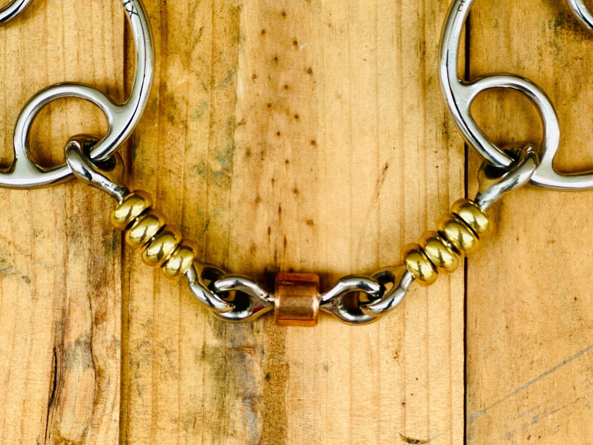 Dustybutts ‘Nix’ Locked Snaffle Bit - Dustybutts Australia