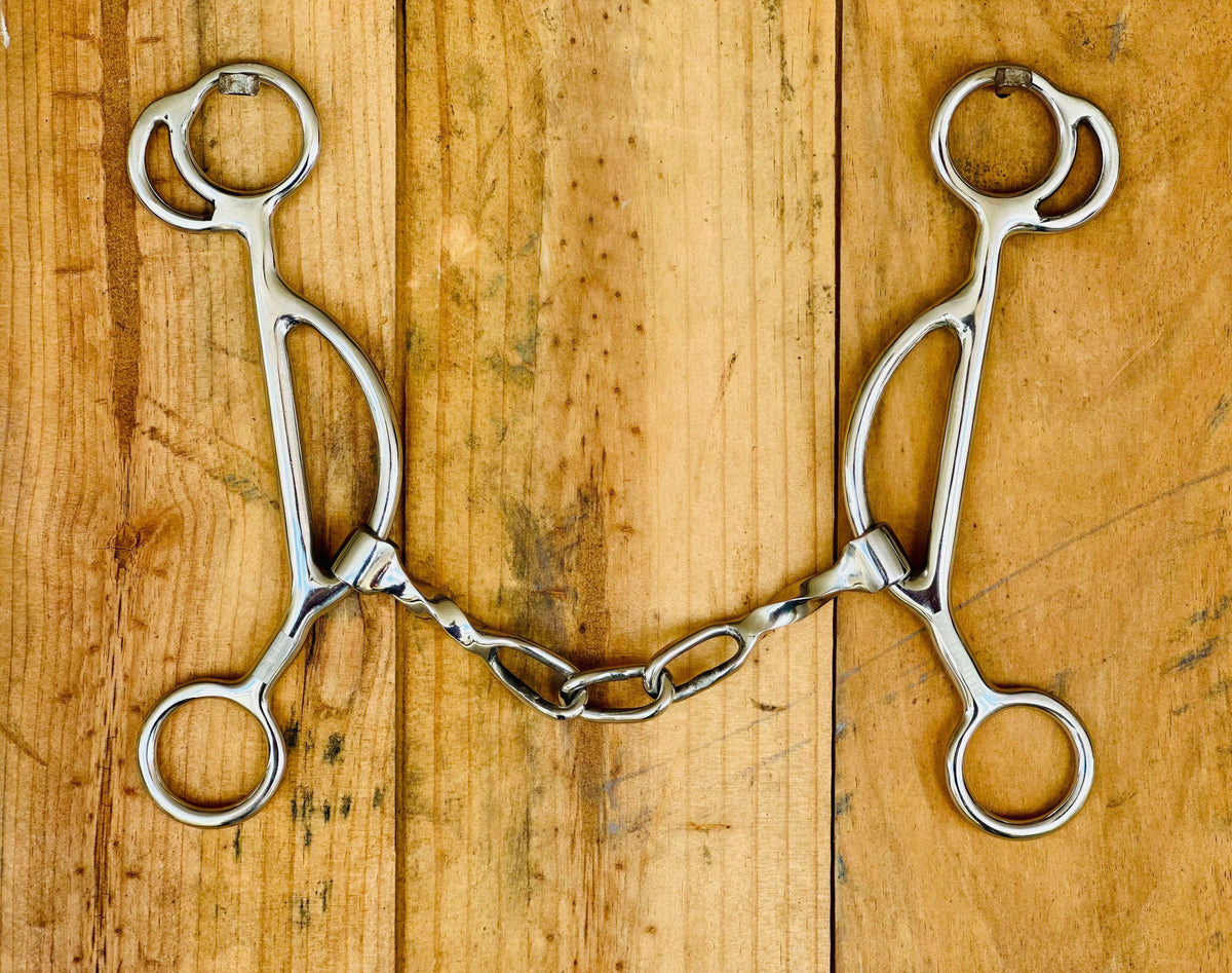 Dustybutts ‘Sioux’ Reverse Sliding Gag Bit - Dustybutts Australia